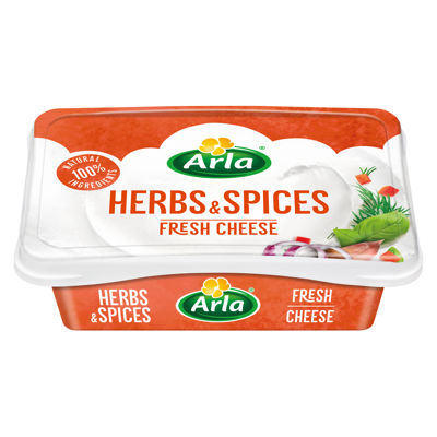 Arla Herbs And Spices Cream Cheese, 04/23/2024