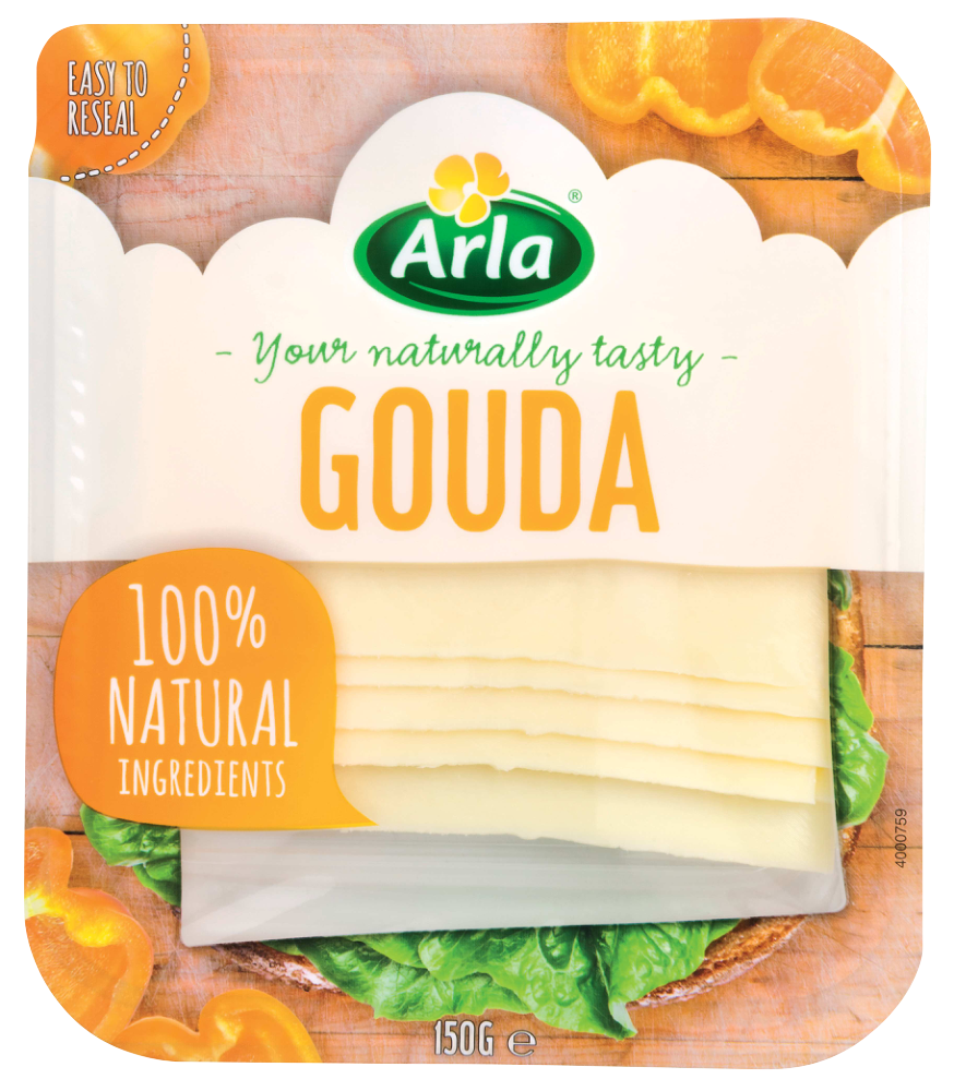 Arla® Gouda Τυρί σε φέτες 150 gr | Arla
